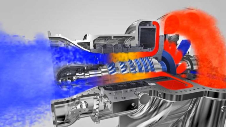 Axial Flow Compressor Working Principles 3D Animation Axial Flow Compressor Working Principles 3D Animation