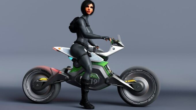 Concept Bmw Motorrad X Nvidia Electric Motorcycles